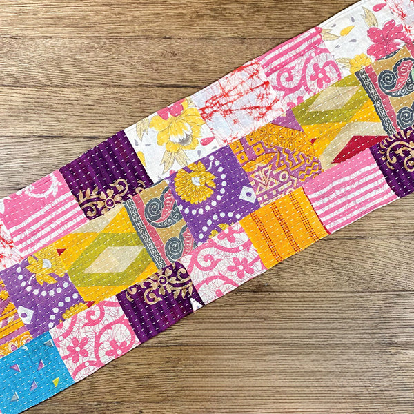 Recycled Sari Table Runner/scarf/Wall Hanging, India - Women's Peace ...